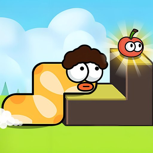 Apple Worm – Play Free Puzzle Platformer Worm Game